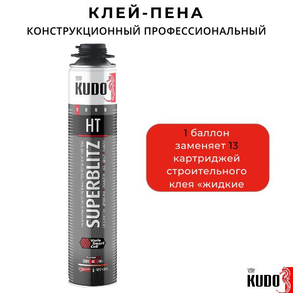 Клей-пена универсальный конструкционный всесезонный профессиональный ...