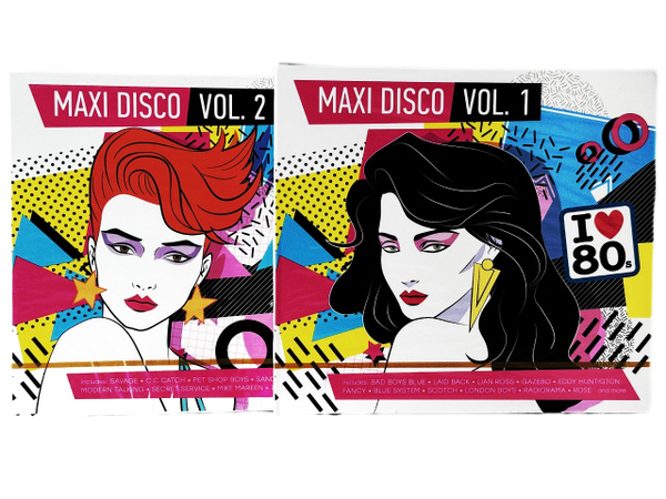 CD MAXI DISCO vol. 1-2 "I Love 80s" 4 CD (Сборники Disco Hits) - купить ...