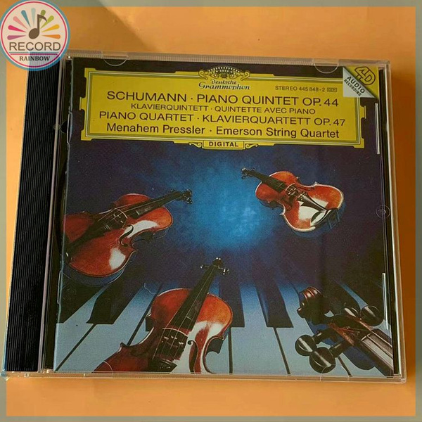 CD Schumann: Piano Quintet, Op.44; Piano Quartet, Op. 47 Emerson String Quartet and Menahem ...