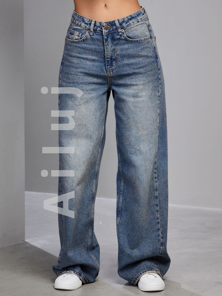 Джинсы Ailuj Базовая коллекция купить на OZON по низкой цене (1677070713)