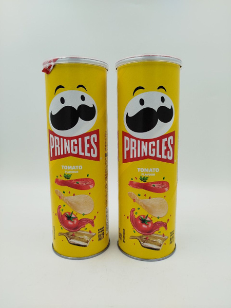 Картофельные чипсы Pringles со вкусом томатов 2 шт по 110 гр. Китай купить на OZON по низкой ...