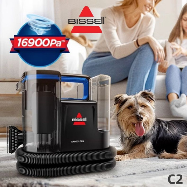 BISSELL C2 Моющий пылесос мощный, для химчистки дома, с контейнером и ...