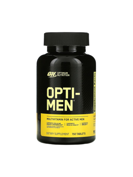 Optimum Nutrition Opti Men 150 таблеток купить на OZON по низкой цене (1997812930)