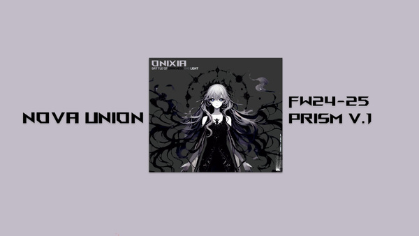 Nova Union Игровой коврик для мыши Prism V.1| FW24-25, XL, светло-серый ...