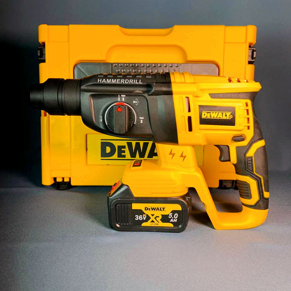 Перфоратор аккумуляторный бесщеточный Dewalt 36V 5.0AH профессиональный ...