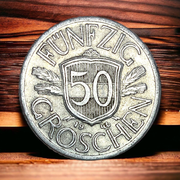 Монета Австрия 50 грошей 1946 года. Орел купить на OZON по низкой цене (1746396462)