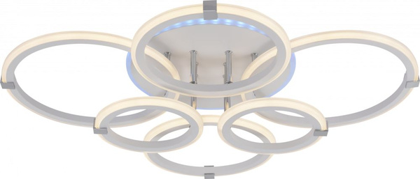 Потолочная диммируемая люстра с пультом ДУ Profit Light 6319/6 WHT 140W ...