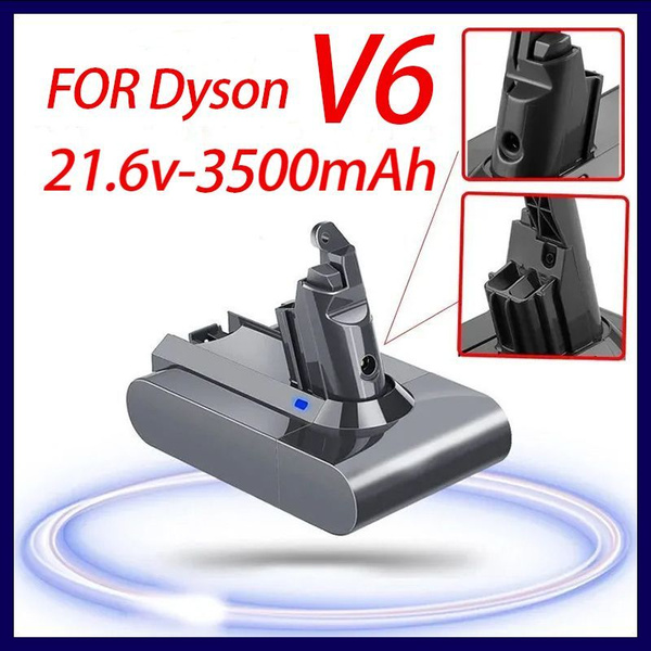 Замена батареи пылесосом серии Dyson V6, 21,6 вольт, 4000 мАч ...