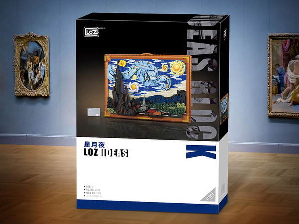 Конструктор LOZ Звездная ночь, 1066_MK купить на OZON по низкой цене (1764678779)