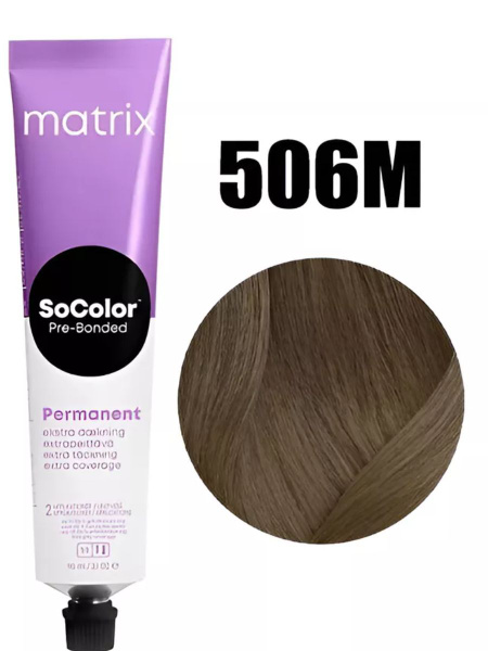 Matrix SoColor Pre-Bonded Перманентная краска 506M купить на OZON по ...
