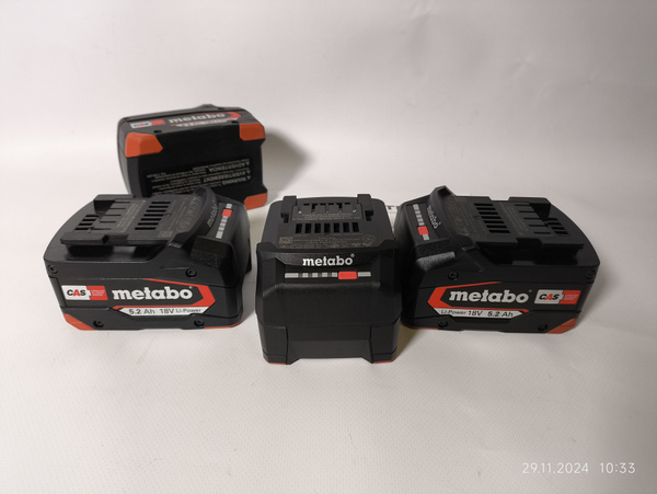 Аккумулятор 5,2 Ач Li-Power Metabo арт.625028000 купить на OZON по ...