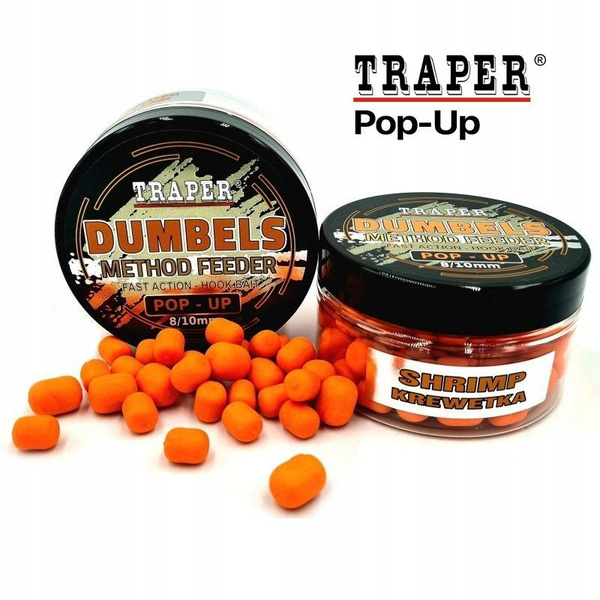 Мини бойлы Traper Pop-Up Method Feeder 10 мм 30 гр - Shrimp (Креветка) купить на OZON по низкой ...