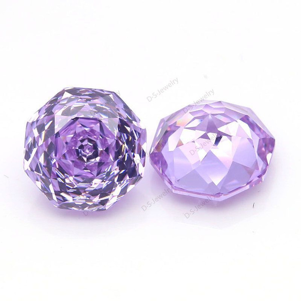 Фиолетовый Millenium Rose Cut Zirconia 8mm 1 Pc купить на OZON по ...