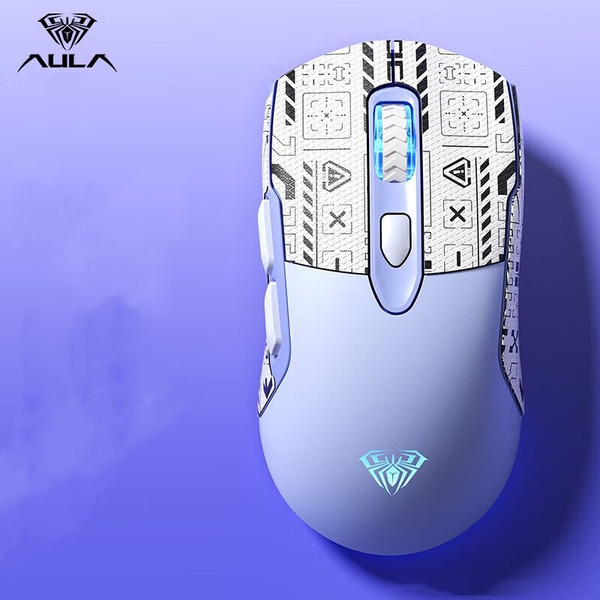 Игровая мышь беспроводная AULA мышь беспроводная SC525 , фиолетовый,AULA SC525 Purple купить c ...