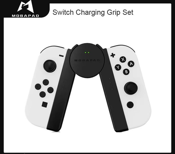 MOBAPAD SA1 Switch Ручка зарядки для Nintendo Switch, совместимая с игровыми ручками для ...