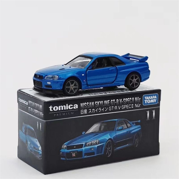 Машинка Takara TOMICA tomy PREMIUM nissan skyline gt-r v-spec nur TP11 купить на OZON по низкой ...