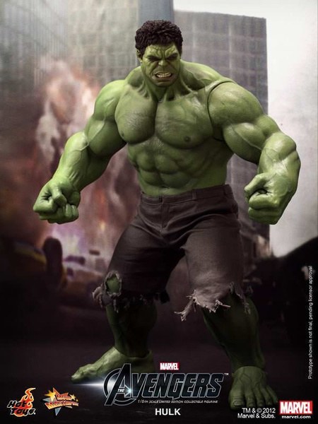 Фигурка Hot Toys MMS 186 Marvel Avengers - Hulk 1/6 Limited Edition ...