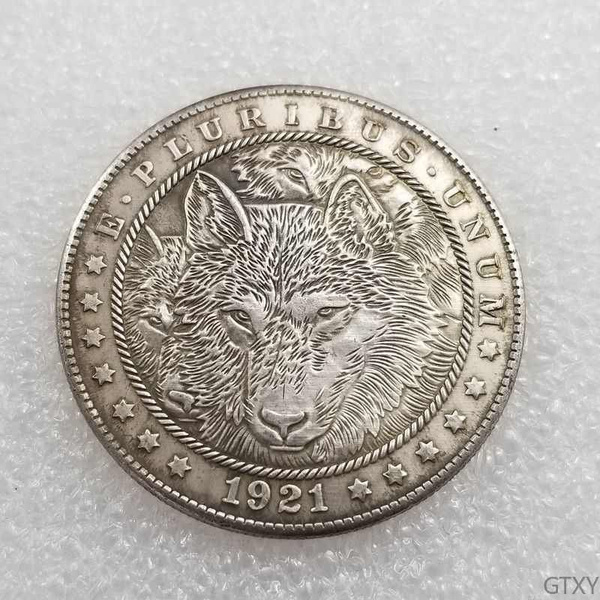 Монета America 1921 Wanderer One Dollars (Волк) купить c доставкой на OZON по низкой цене ...