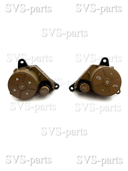 Кнопки на руль Mercedes w204 x204 w212 w207 коричневые OEM: A2048210351 ...