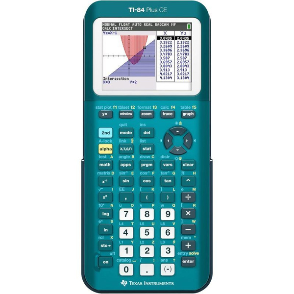 Графический калькулятор TEXAS INSTRUMENTS TI-84 PLUS CE-T Python ...