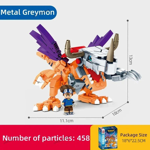 SEMBO BLOCK Digimon Adventure Anime 609319 Строительные блоки Digital ...