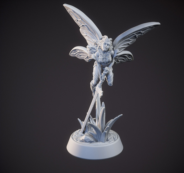 Миниатюрная фигурка Пикси-воин (Pixie Warrior) для игр DnD под покраску ...
