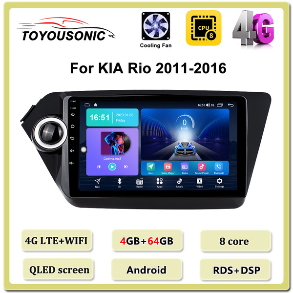 TOYOUSONIC Автомагнитола, диагональ: 9", 2 DIN, 4ГБ/64ГБ купить на OZON по низкой цене (1835960210)