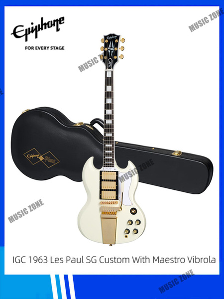 Epiphone IGC 1963 Les Paul SG Custom Электрогитара 6-струнная купить на ...