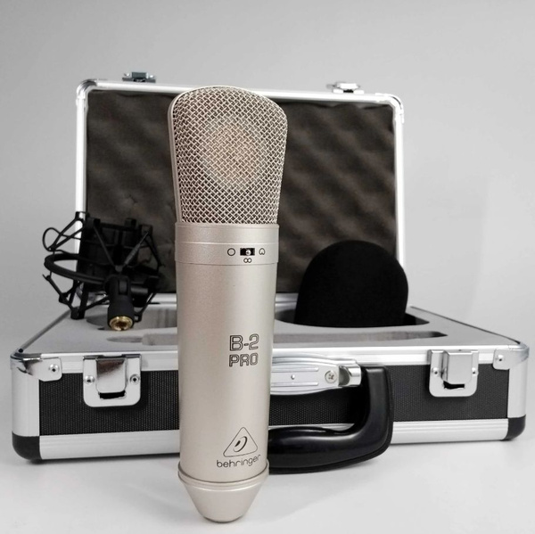 BEHRINGER B-2 PRO студийный конденсаторный микрофон с диафрагмой 1" и ...