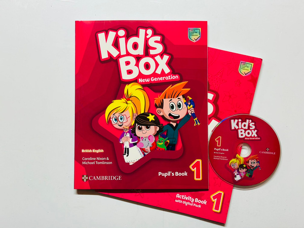 Kid's Box New Generation 1: Pupil's Book + Activity Book + CD ...