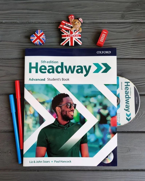 Headway Advanced 5-th edition Пятое издание Комплект Учебник+Тетрадь+CD купить на OZON по низкой ...