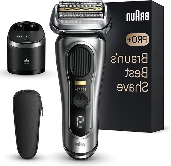 Электробритва Braun Series 9 Pro+ 9667CC, серебристый купить на OZON по низкой цене (1845411477)