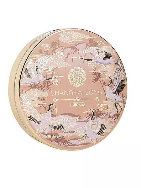 SHANGHAI SONG Прессованная пудра для лица Noble Beauty, № 001 Sovereign ...