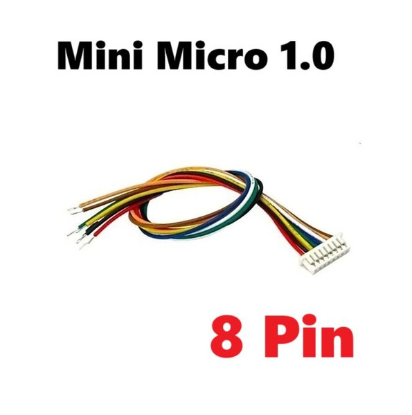 Адаптер переходник Mini Micro JST 1.0 (папа) N76 кабель PH8 8-Pin TTL ...