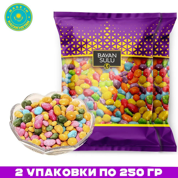 Драже Морские камушки 500 гр Баян Сулу. Изюм в сахарной глазури ...