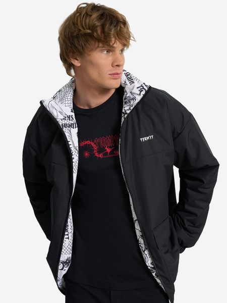 Куртка Мужской Termit черный Полиэстер, размер 48, 50 Демисезон Полиэстер Китай купить c ...