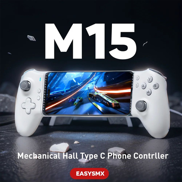 EasySMX M15 Type C Gamepad Мобильный контроллер механический зал. купить c доставкой на OZON по ...