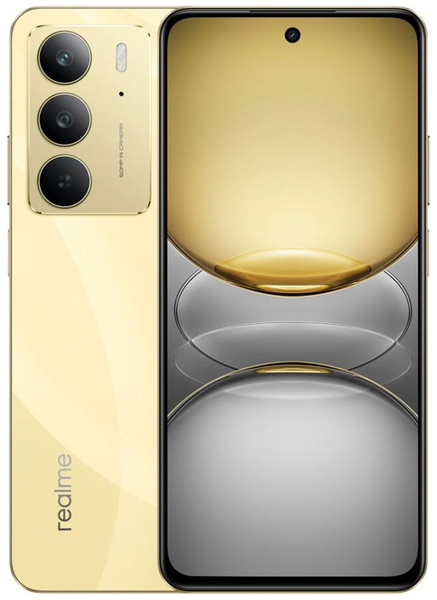 Смартфон realme C75 (RMX3941) 128Gb 8Gb золотистый 128 ГБ 8 ГБ Золотой ...