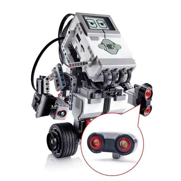 Ультразвуковой датчик EV3 45504 для роботов купить на OZON по низкой цене (2140352193)