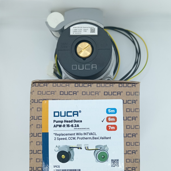Насос Duca APW-R 15-6.2A двухскоростной с разъемом для котла Protherm Gepard (Протерм Гепард ...