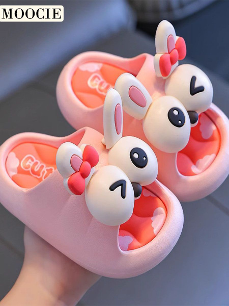 Пантолеты Девочки MOOCIE, размер 34, 35 Полиэстер с ПВХ покрытием Круглый нос Без застёжки Лето ...