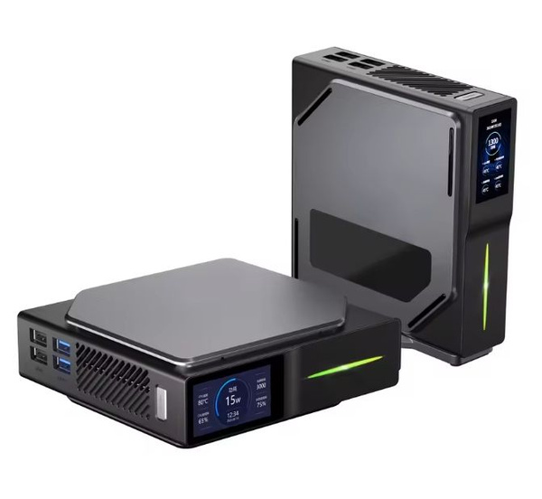 FIREBAT Мини-ПК FIREBAT S1 Мини-ПК,Windows 11, ЖК-дисплей/RGB-подсветка ...