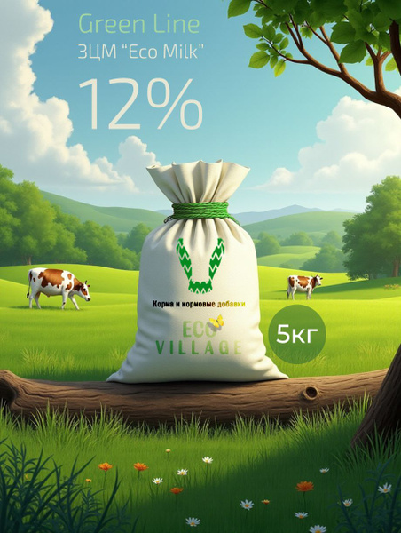 ЗЦМ EMilk 12% LIGHT 5кг.(Для Телят и Поросят) купить на OZON по низкой ...