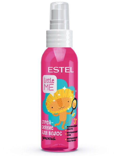 ESTEL PROFESSIONAL Спрей для волос детский с блестками LITTLE ME легкое расчесывание 100 мл ...