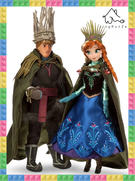 Набор кукол Disney Frozen Anna и Christopher из лимитированной серии ...