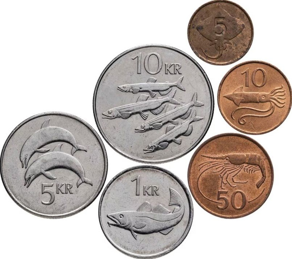 Исландия набор 6 монет 1981-2011 Фауна (VF-XF) купить на OZON по низкой цене (1927716219)