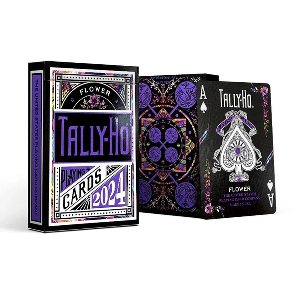 Карты игральные Tally-Ho Flower купить на OZON по низкой цене (1931169824)