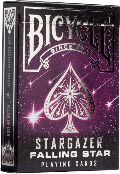 Игральные карты Bicycle Stargazer Falling Star купить на OZON по низкой ...