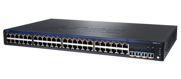 Juniper Коммутатор EX2200-48P-4G купить на OZON по низкой цене (1954781575)