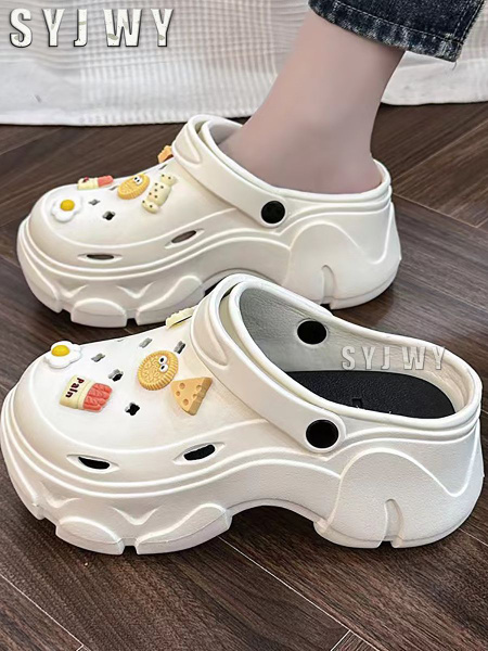 Сабо Женский SYJWY Полимерный материал, размер 38, 39 Закрытый нос, Легкая модель Без каблука ...